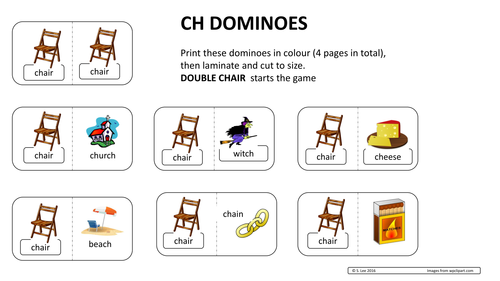 CH Blends worksheets and games | Teaching Resources