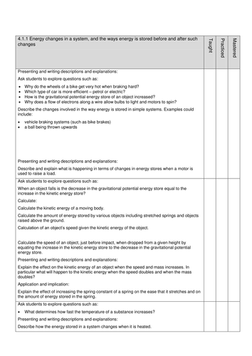 AQA GCSE PHYSICS CHECKLISTS 2016 ONWARDS | Teaching Resources AQA GCSE PHYSICS CHECKLISTS 2016 ONWARDS | Teaching Resources