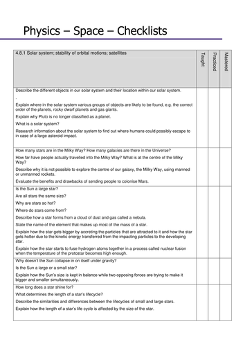 AQA GCSE PHYSICS CHECKLISTS 2016 ONWARDS | Teaching Resources AQA GCSE PHYSICS CHECKLISTS 2016 ONWARDS | Teaching Resources