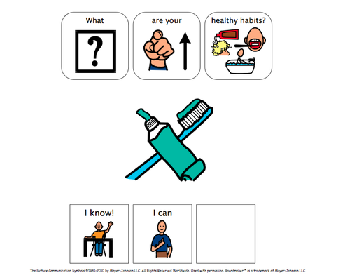 Healthy Habits {an Adapted Book for Children with Autism} | Teaching ...