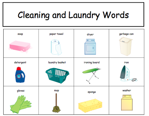 Household Vocabulary Unit {for Special Education} | Teaching Resources