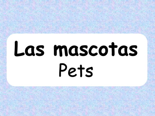 Los animales | Teaching Resources