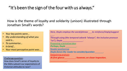 Sign of Four | Teaching Resources