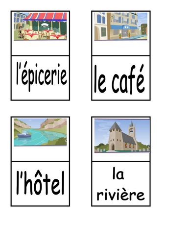 French Dominoes and Pairs Shops (Tout Le Monde Level 1 Module 5 ...