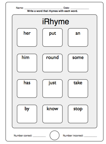 iRead Dolch 1st Grade Sight Words - Worksheets & Flashcards | Teaching ...