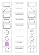 Area of basic 2D shapes | Teaching Resources