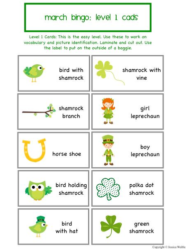 March Bingo | Teaching Resources