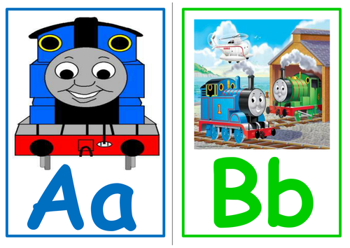 ALPHABET FLASHCARDS POSTERS WORKSHEETS LETTERS ABC BOYS BLUE ENGLISH ...