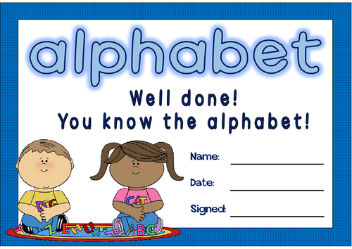 ALPHABET FLASHCARDS POSTERS WORKSHEETS LETTERS ABC BOYS BLUE ENGLISH ...