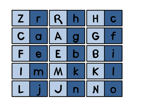 ALPHABET FLASHCARDS POSTERS WORKSHEETS LETTERS ABC BOYS BLUE ENGLISH ...