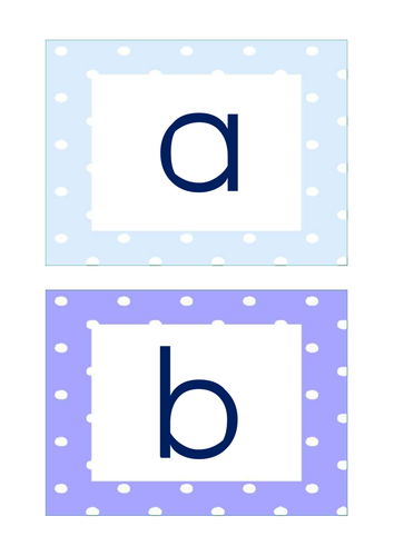 ALPHABET FLASHCARDS POSTERS WORKSHEETS LETTERS ABC BOYS BLUE ENGLISH ...