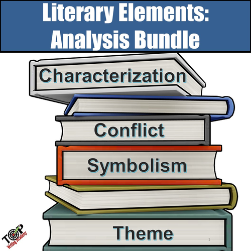 Literary Elements Analysis Bundle | Teaching Resources