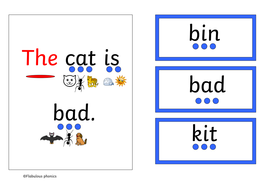 RWI set 1 sound decoding book. b c u ck cvc vc words with sound buttons ...