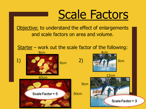 Scale Factors | Teaching Resources