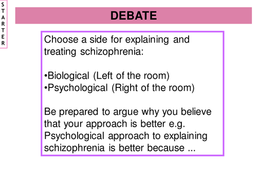 New AQA A2 (2015-2016) Schizophrenia - Lesson 11 Interactionist ...