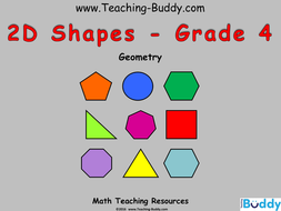 Math Teaching Resources – 2D Shapes Grade 4 | Teaching Resources