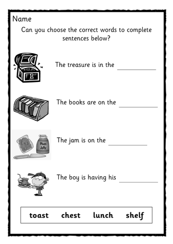 Phonics - Letters and Sounds, Phase 4 CVCC Words, pack 2 | Teaching ...