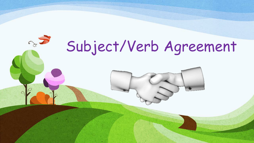 PowerPoint on Subject-Verb-Agreement | Teaching Resources
