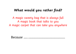 P4C Stimulus - would you rather cards | Teaching Resources