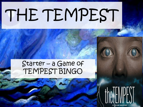 The Tempest by Shakespeare | Teaching Resources