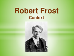 Robert Frost Poetry Resources | Teaching Resources
