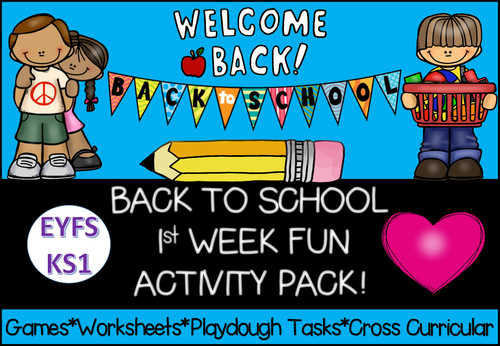 Back to School Bundle for EYFS / KS1 | Teaching Resources