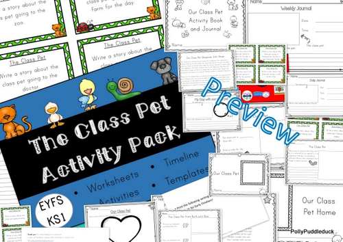 Our Class Pet Activity Pack for EYFS/KS1 | Teaching Resources