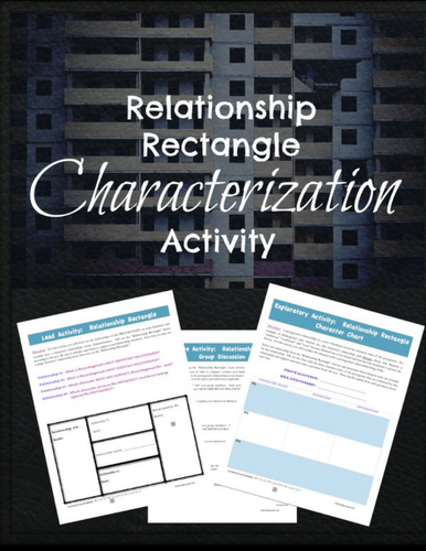 Character Relationships: A Characterization & Literary Analysis Mini ...