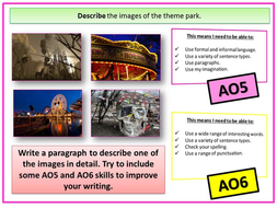 AQA GCSE English Language Paper 1, Section B Resources: Descriptive ...