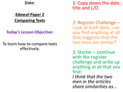 Edexcel Language Paper 2 New Specification - Preparing Pupils for the ...
