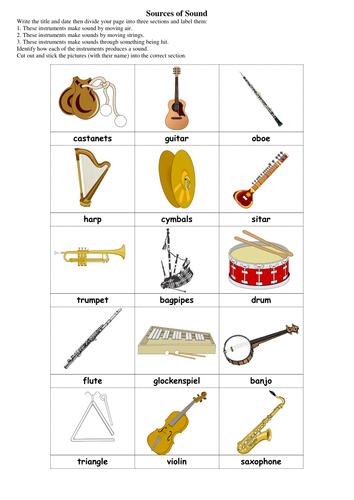 Science Sound Unit Resources - PPTs, Videos, Activities and more ...