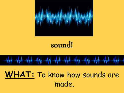 Science Sound Unit Resources - PPTs, Videos, Activities and more ...