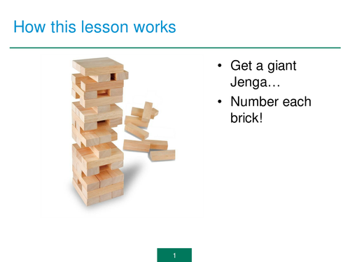 Unseen Poetry - Teaching with Jenga - Roald Dahl Television - Full ...