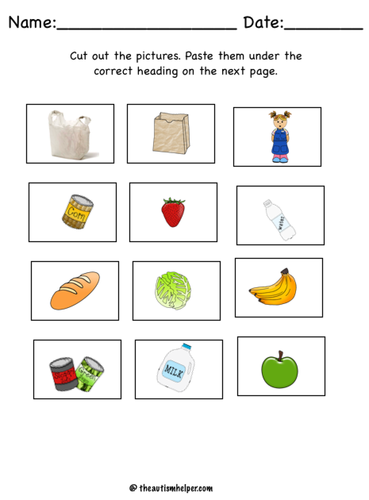 Recycling Unit for Special Education | Teaching Resources