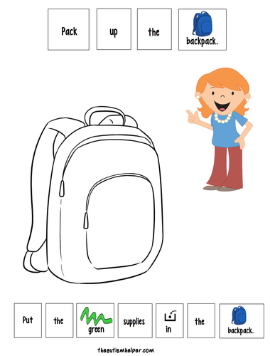 School Themed Adapted Book Series | Teaching Resources