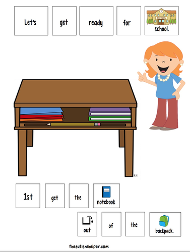 School Themed Adapted Book Series | Teaching Resources