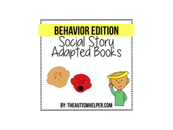 Social Story Adapted Books {Behavior Edition} | Teaching Resources