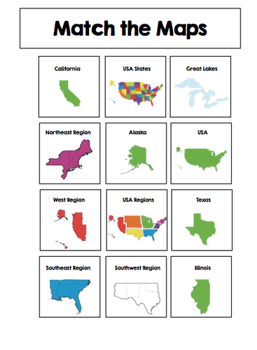 Social Studies File Folder Activities {for special education ...
