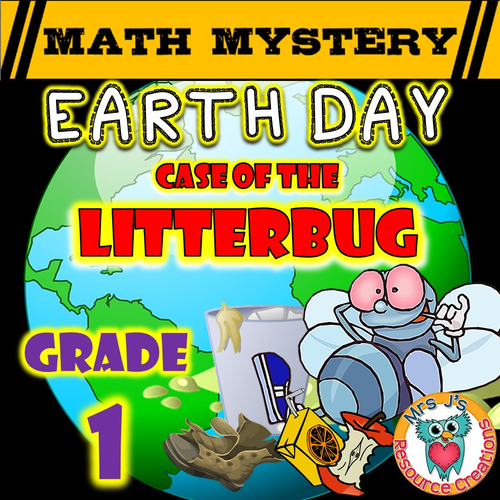 Earth Day Math Mystery (GRADE 1) | Teaching Resources
