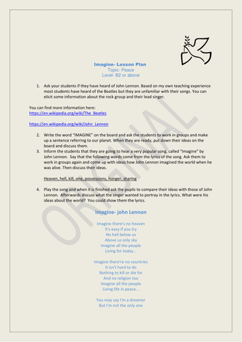 Imagine | Teaching Resources