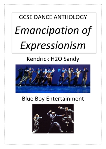 GCSE Dance NEW - Emancipation of Expressionism Study Booklet | Teaching ...