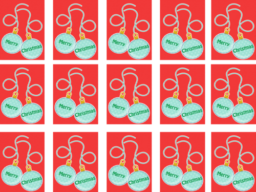 MiMi Sue's Brag Tags FREEBIE (Baubles & Whimsy) Christmas/Holiday SWAG ...