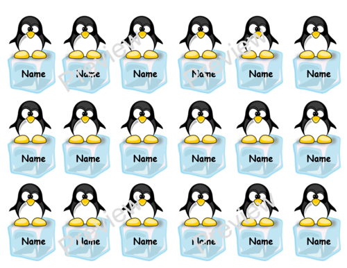 Penguin Theme Classroom Jobs | Teaching Resources