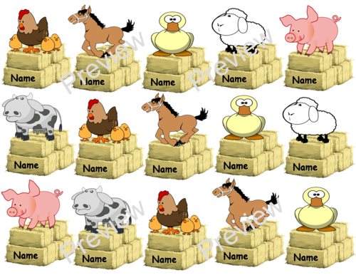 Farm Theme Classroom Jobs | Teaching Resources