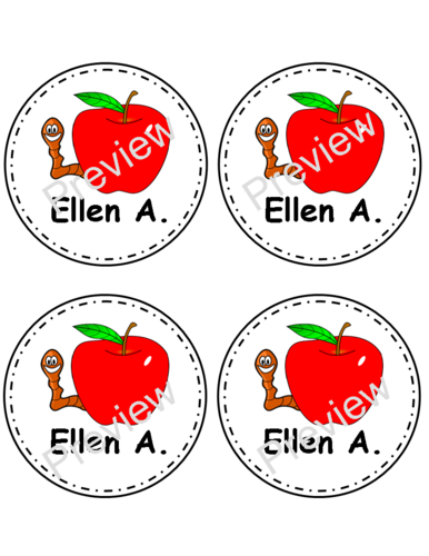 Apple Group Time Circles | Teaching Resources