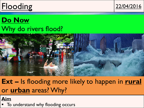 Flooding | Teaching Resources