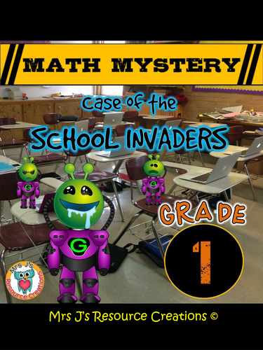 Back to School Math Mystery (GRADE 1) | Teaching Resources