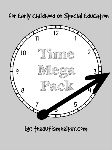 Time Mega Pack for Special Education | Teaching Resources