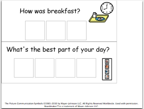 Visual Questions for Children with Autism | Teaching Resources