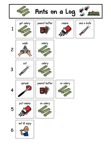 Visual Recipes for Children with Autism: Summer Treats & Snacks ...
